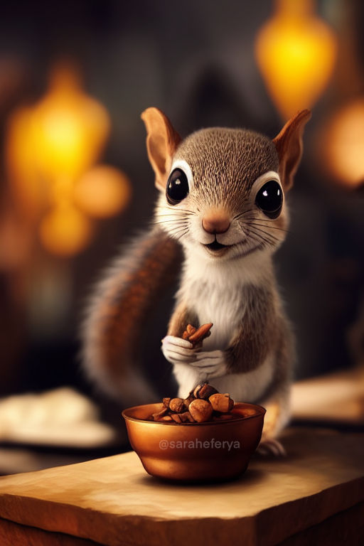 Cute Squirrel By Saraheferya On Deviantart