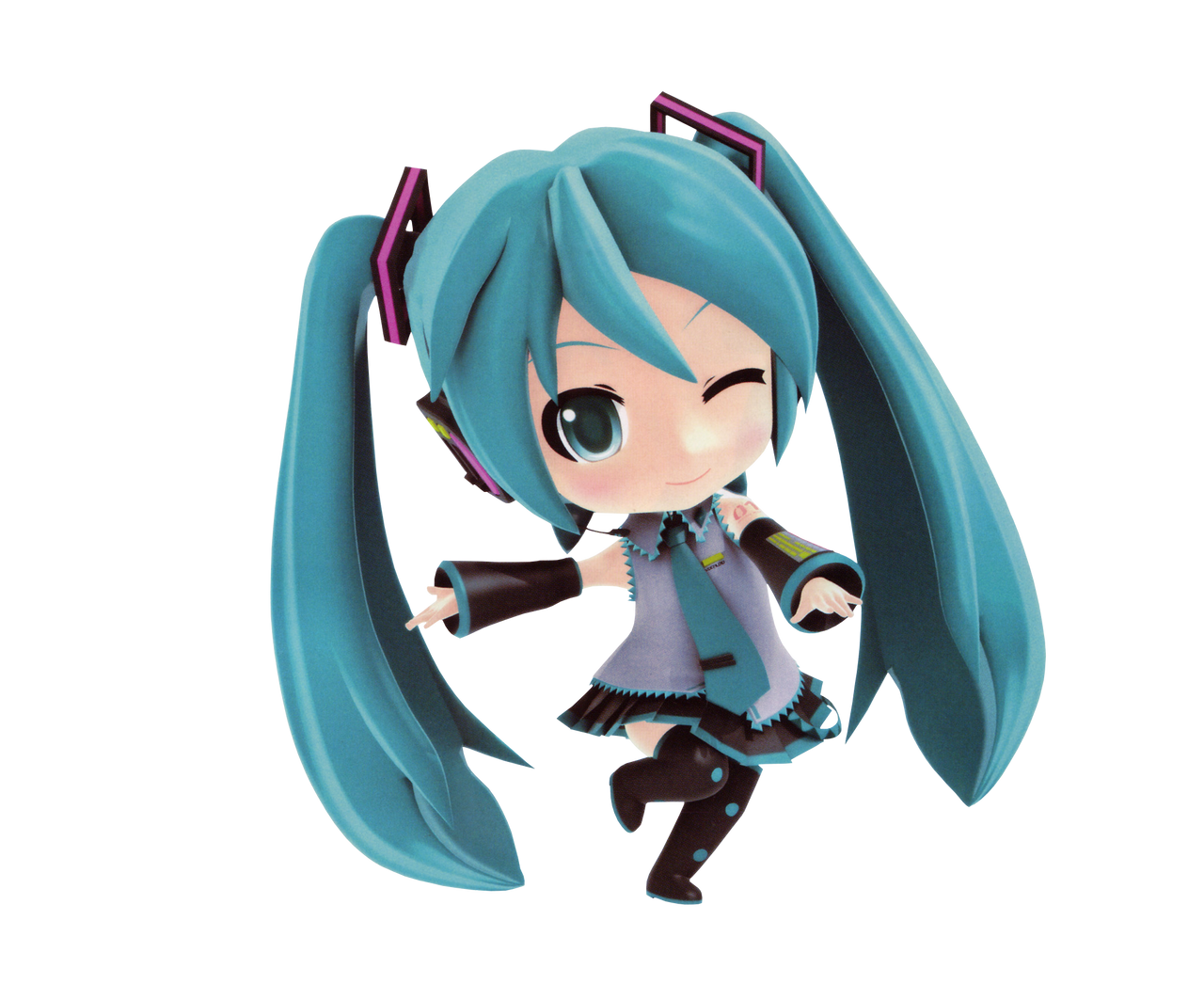 Miku Chibi By Nolocha On Deviantart