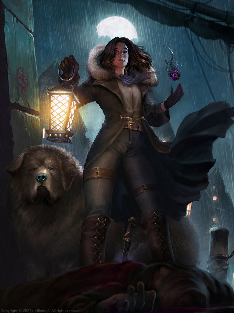 DnD Fallen Aasimar Investigator by rudiindra4 on DeviantArt DnD Fallen Aasimar Investigator by rudiindra4 on DeviantArt