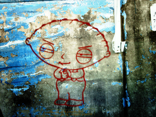 Graffiti Stewie Wallpaper