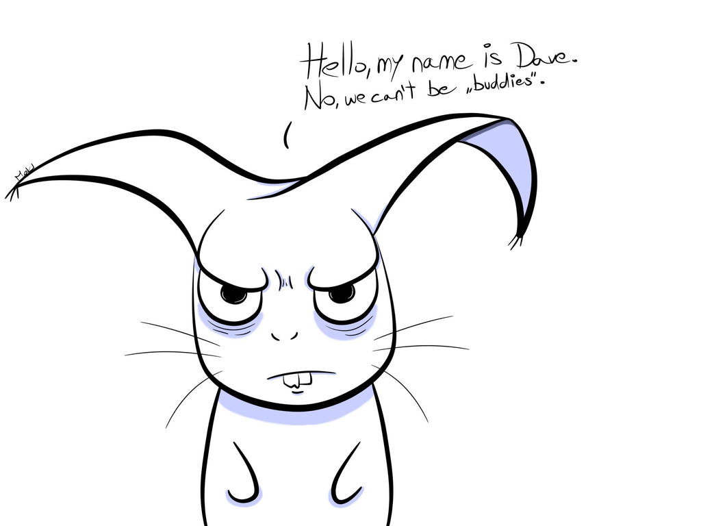 Dave The Rabbit By Mokimokica On Deviantart