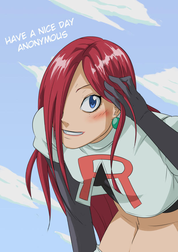 Pokemon Jessie Hair Down By Kibate On Deviantart