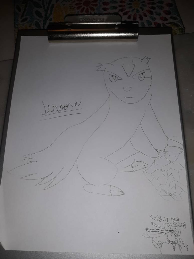 Linoone Practice Cr Signature Wip By Silentshinysylveon On Deviantart