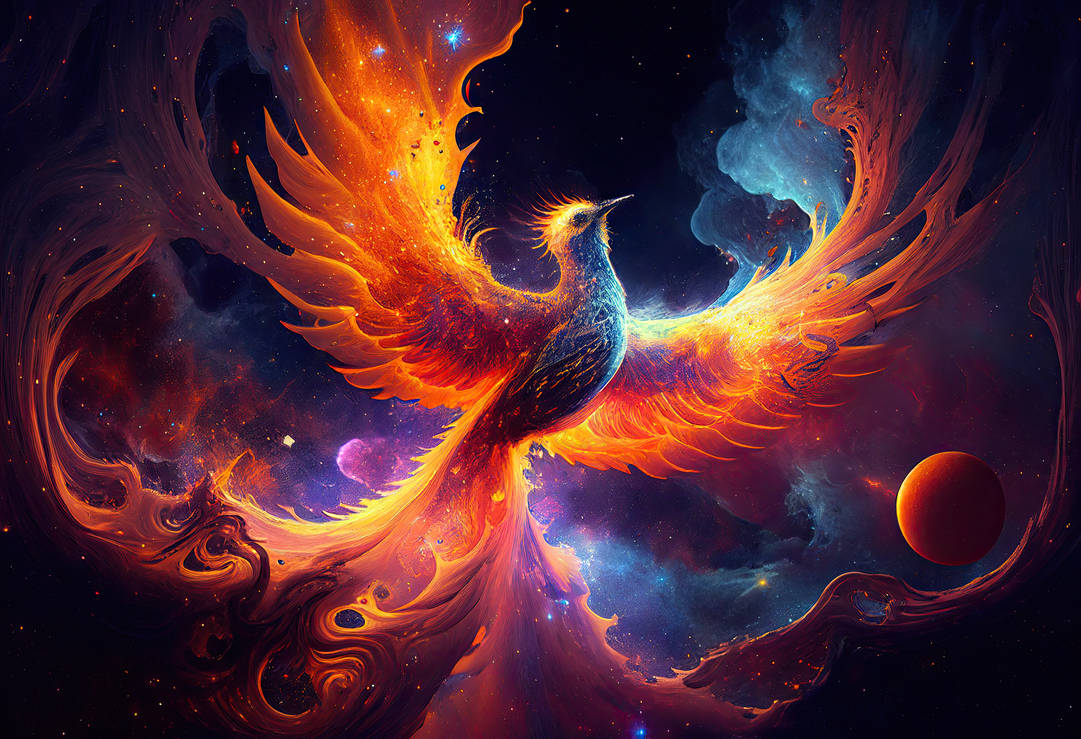 Phoenix s Flight In Galactic Reawakening By OdysseyOrigins On DeviantArt phoenix-s-flight-in-galactic-reawakening-by-odysseyorigins-on-deviantart