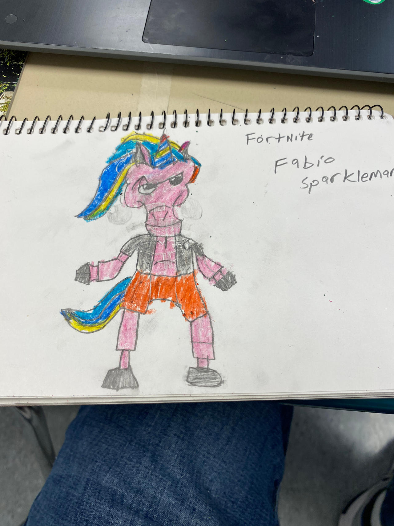 Fabio Sparklemane Fortnite Sketch By Hypno1fan On Deviantart