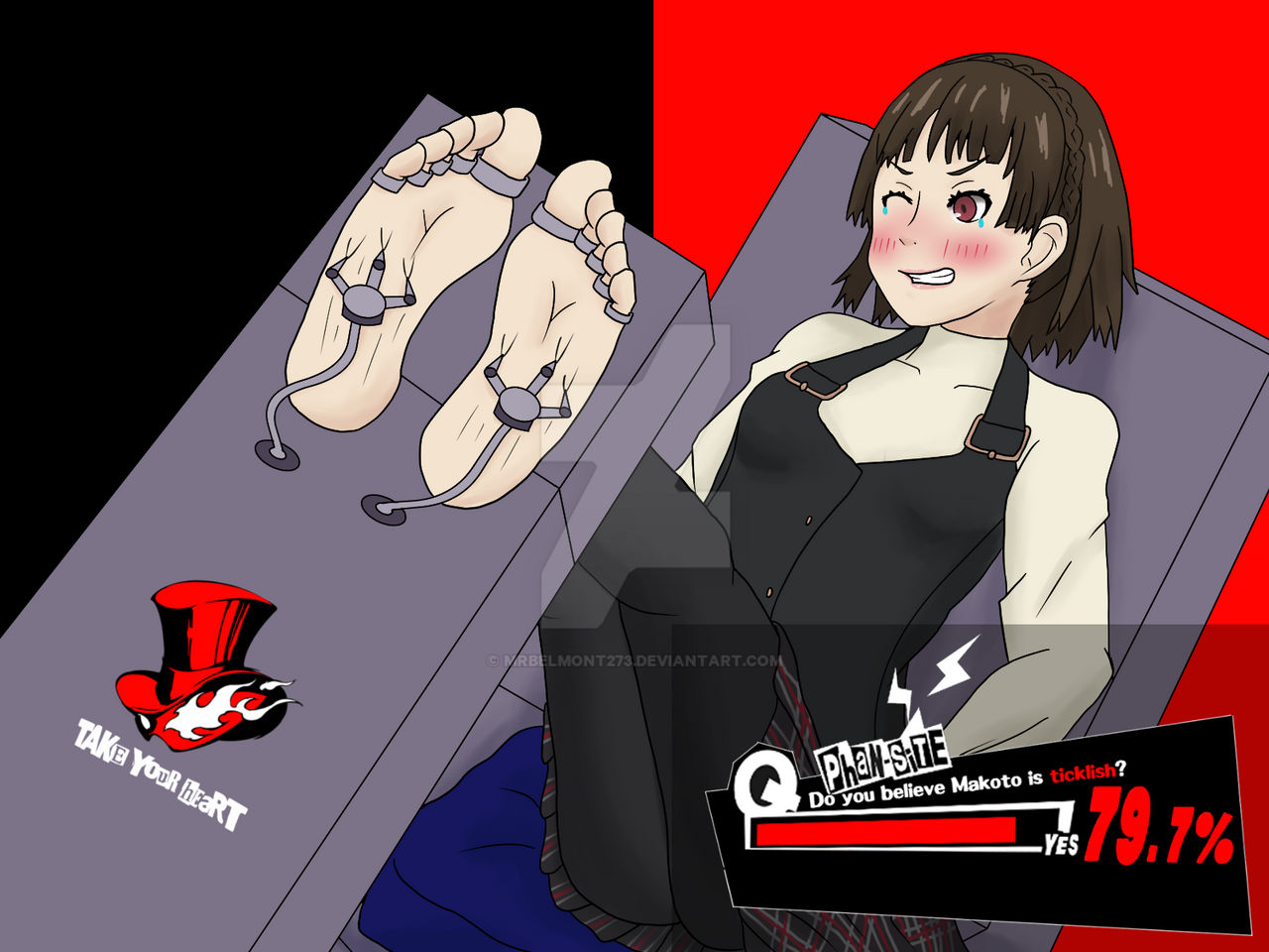 The Tough N Ticklish Priestess By Mrbelmont273 On Deviantart