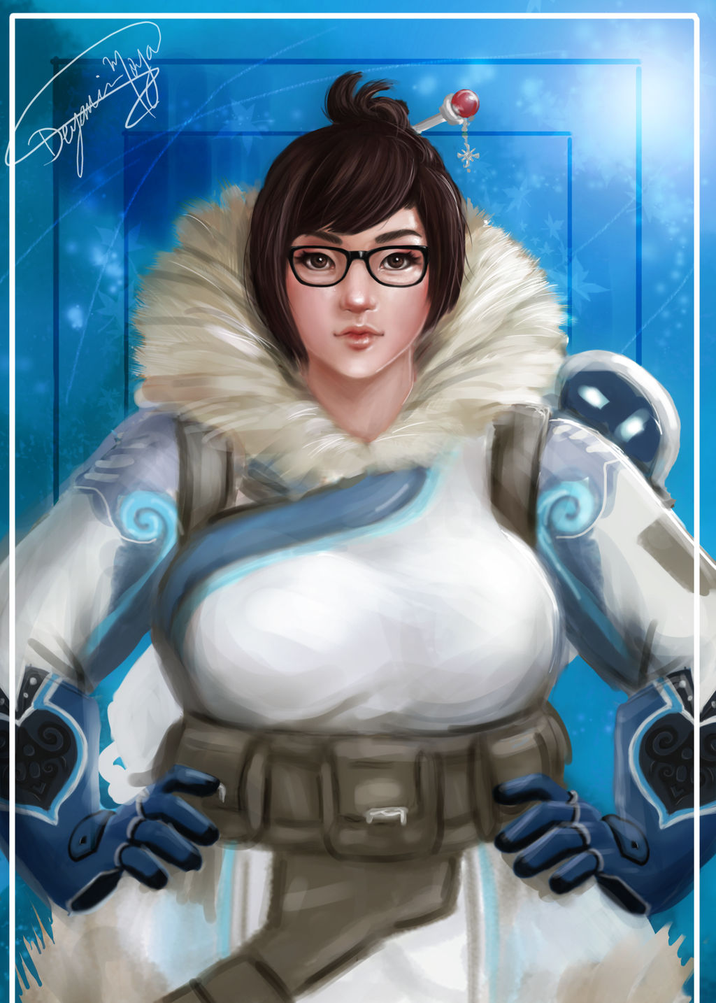 Overwatch Mei By Jengui On Deviantart