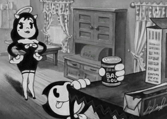 Bendy And Bacon Soup By Fnafmangl On Deviantart