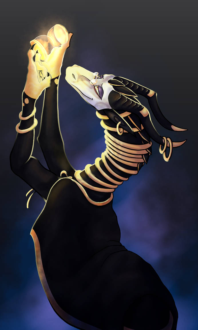 God Of Time Commission By Crackedsilveredglass On Deviantart