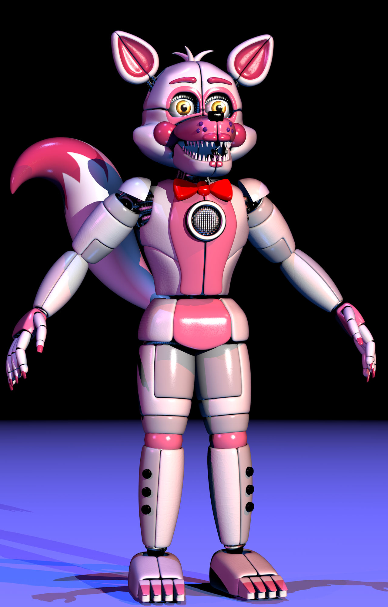Funtime Foxy By Fnaf3dart On Deviantart