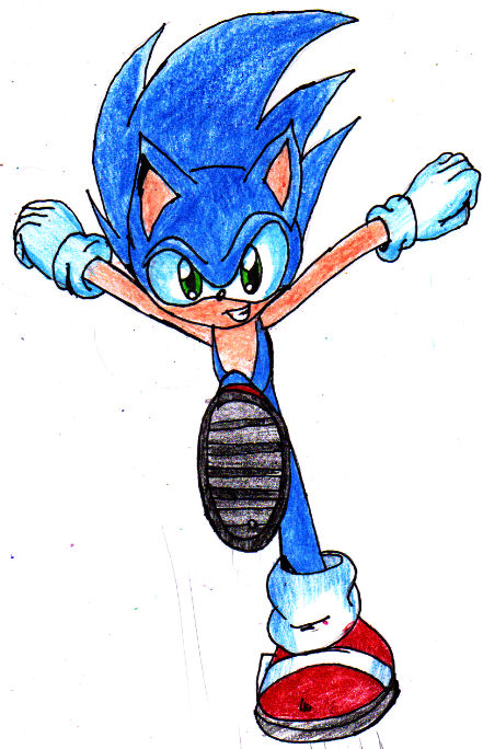Sonic The Hedgehog run by Trisha-WolFox on DeviantArt