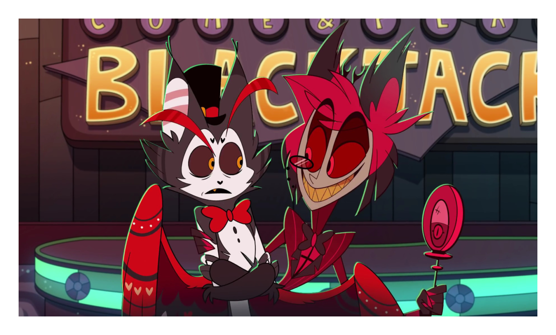 Husk X Alastor Stamp By Sproutscoutotp On Deviantart