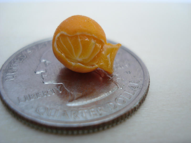 Miniature Orange Scale By Hanaclayworks On Deviantart