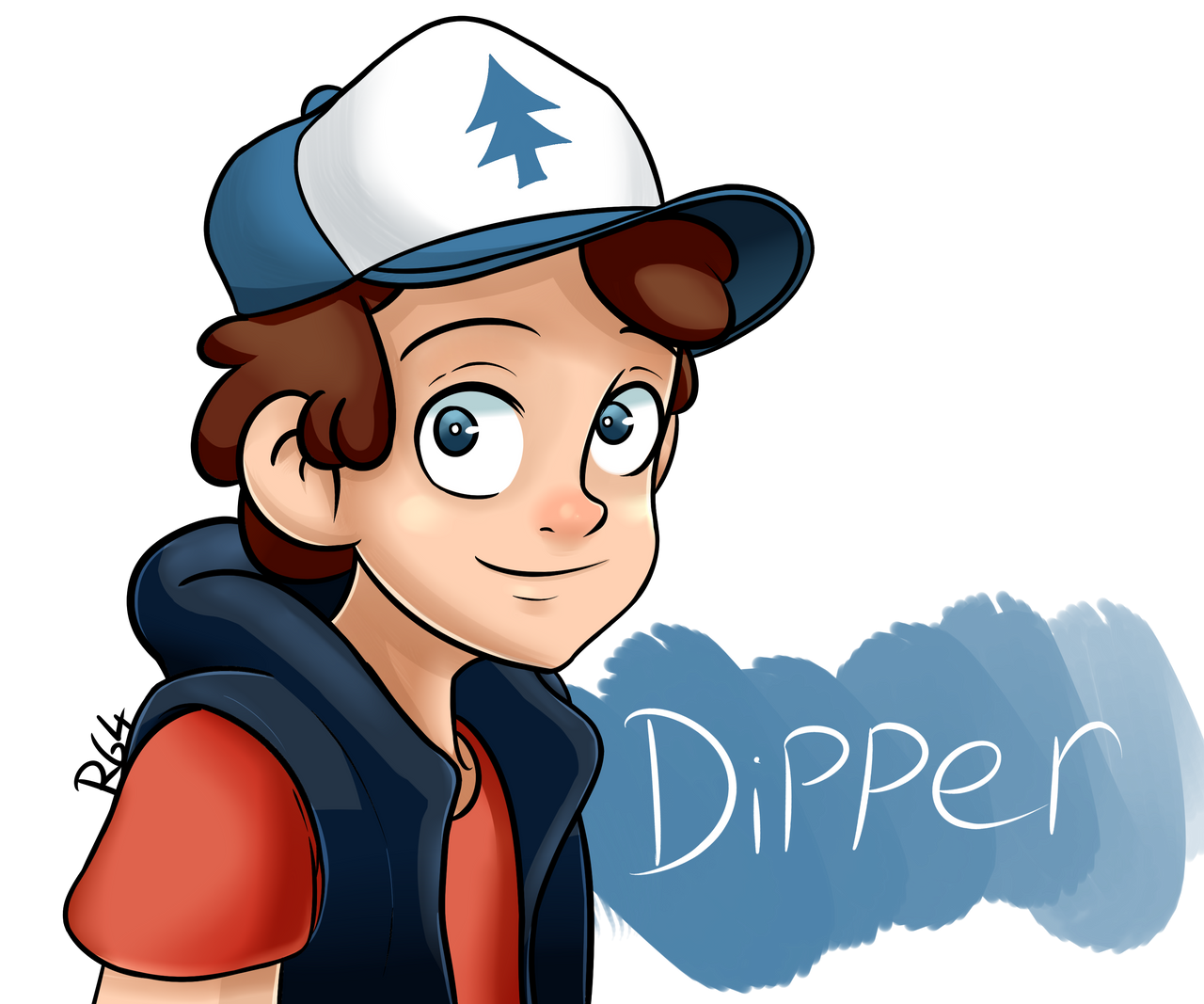 Dipper Pines By R64 Art On Deviantart