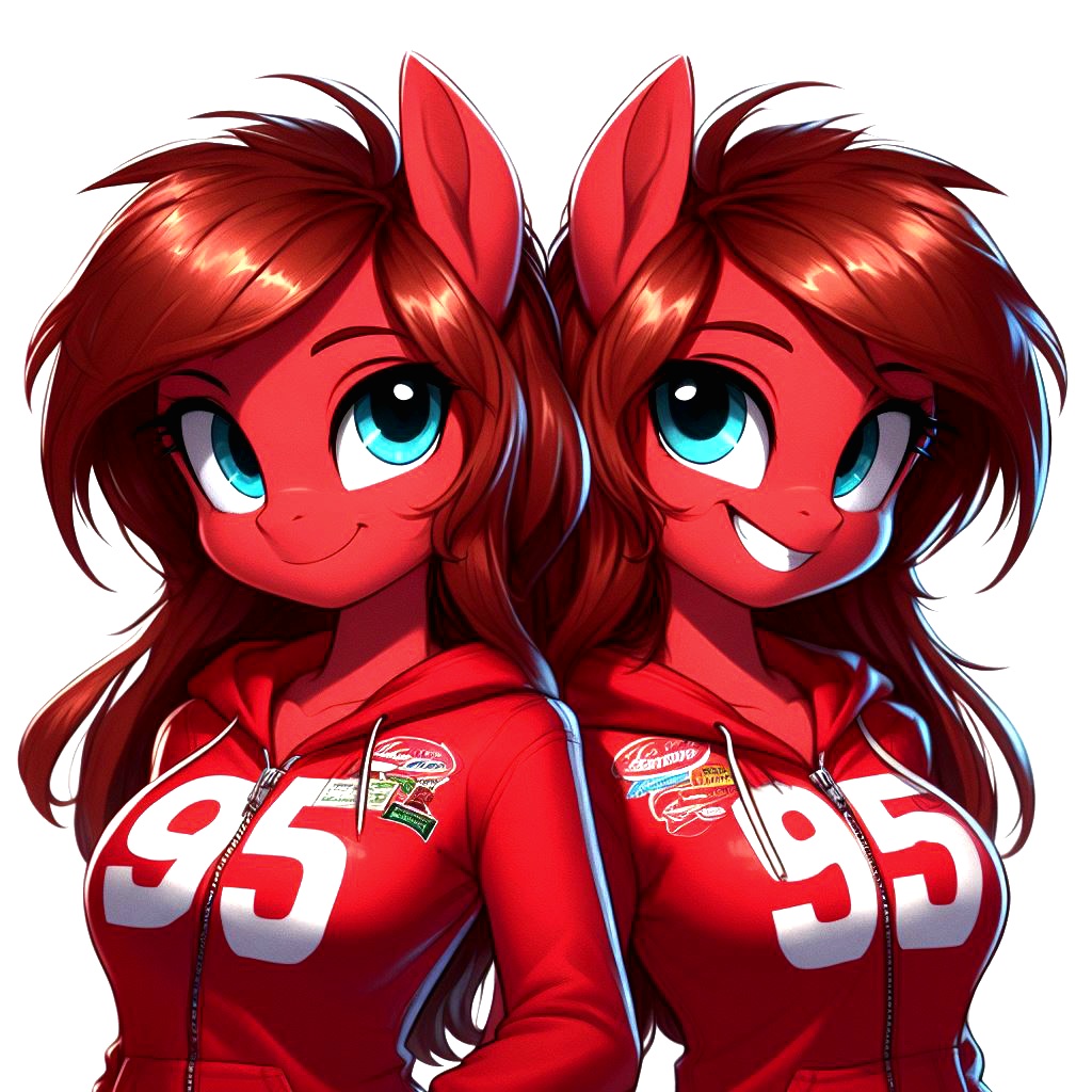 Mia And Tia Fans From Mcqueen By Kalias333 On Deviantart