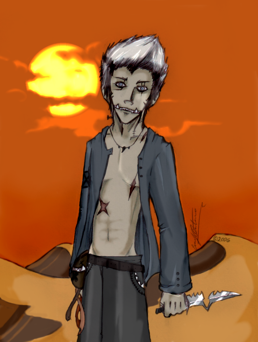 Insane Grin by xkumori on DeviantArt