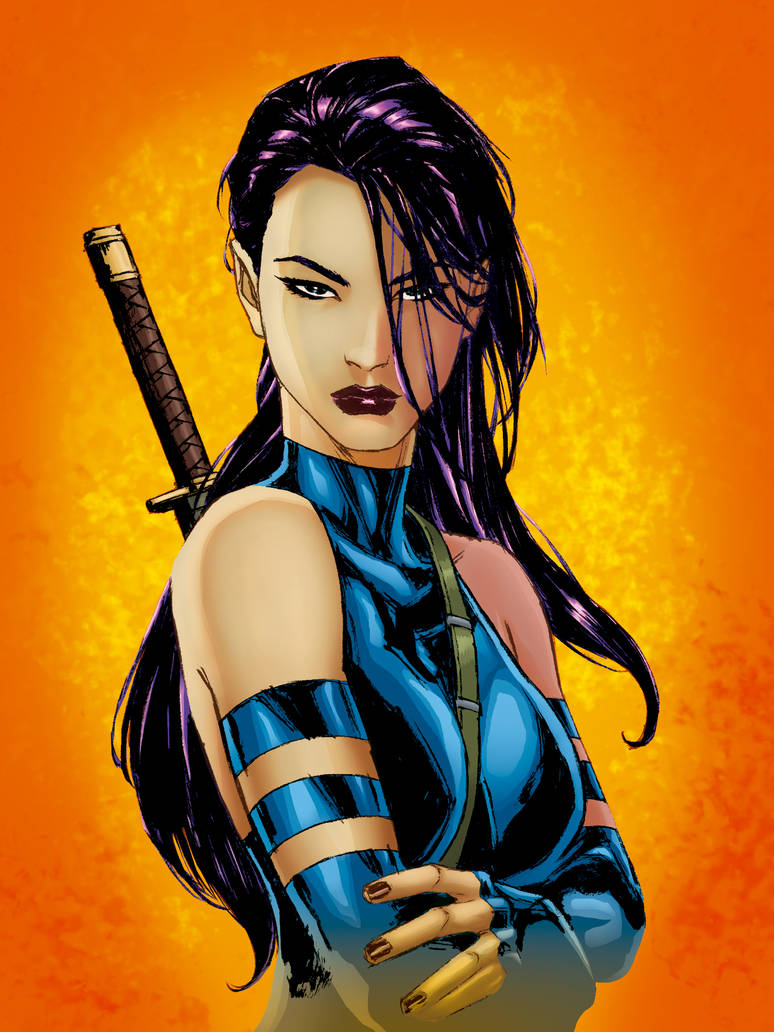 Psylocke X Men Marvel Comics By Diegocomino On Deviantart