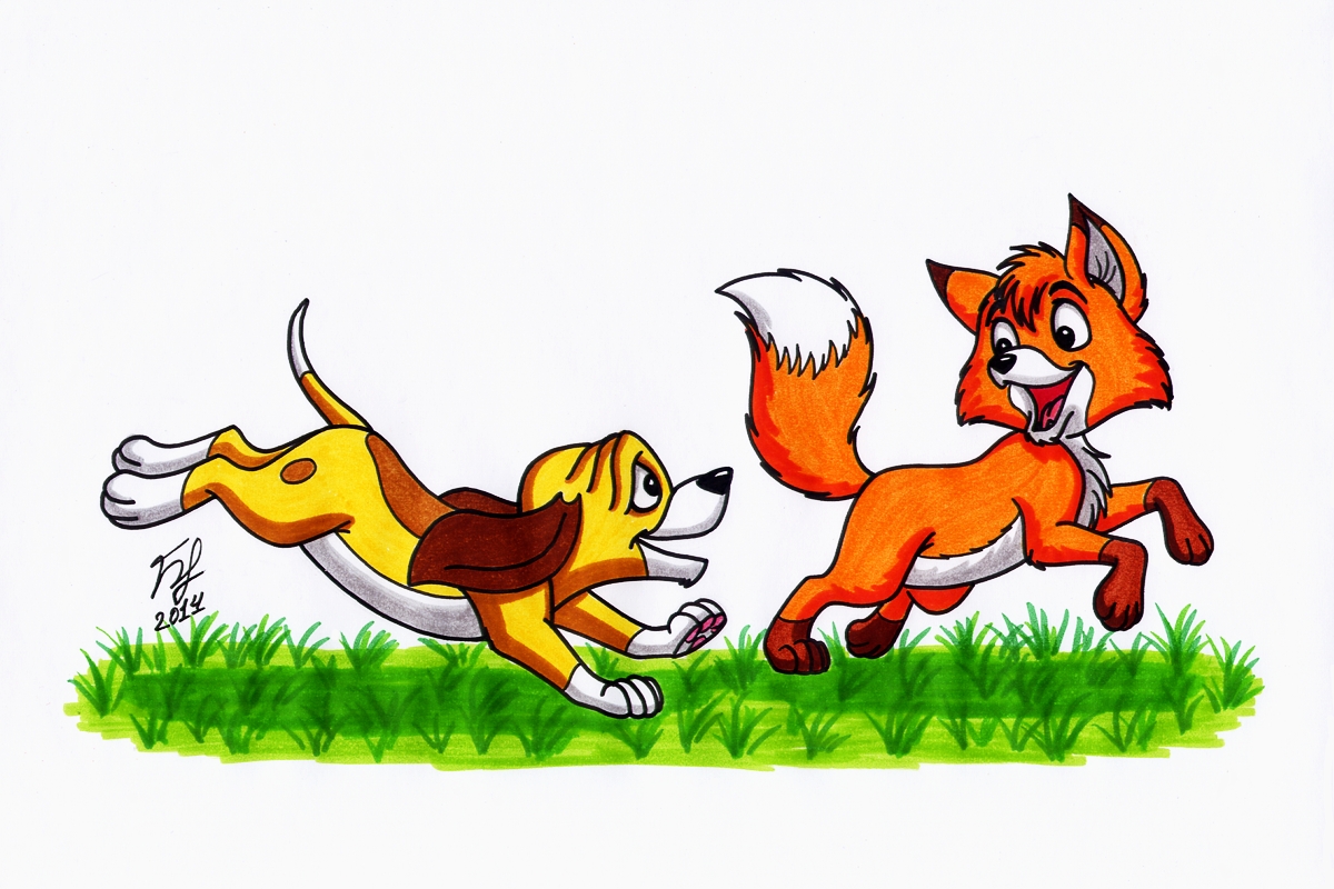 Tod And Copper By Goldy Gry On Deviantart