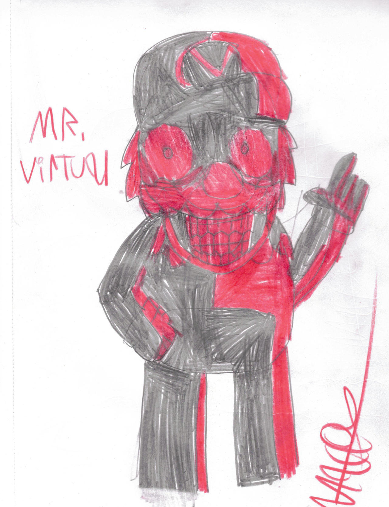 Mr Virtual By Electricsakura16 On Deviantart