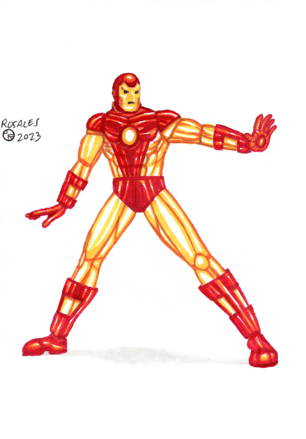 Neo Classic Iron Man By Artspillgalaxy On Deviantart