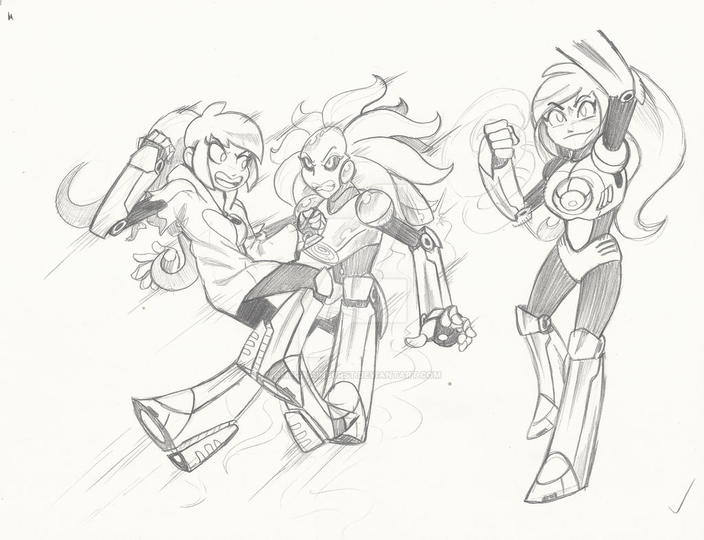 Coz Doodle Linzy Vs Androd By Omegasunburst On Deviantart