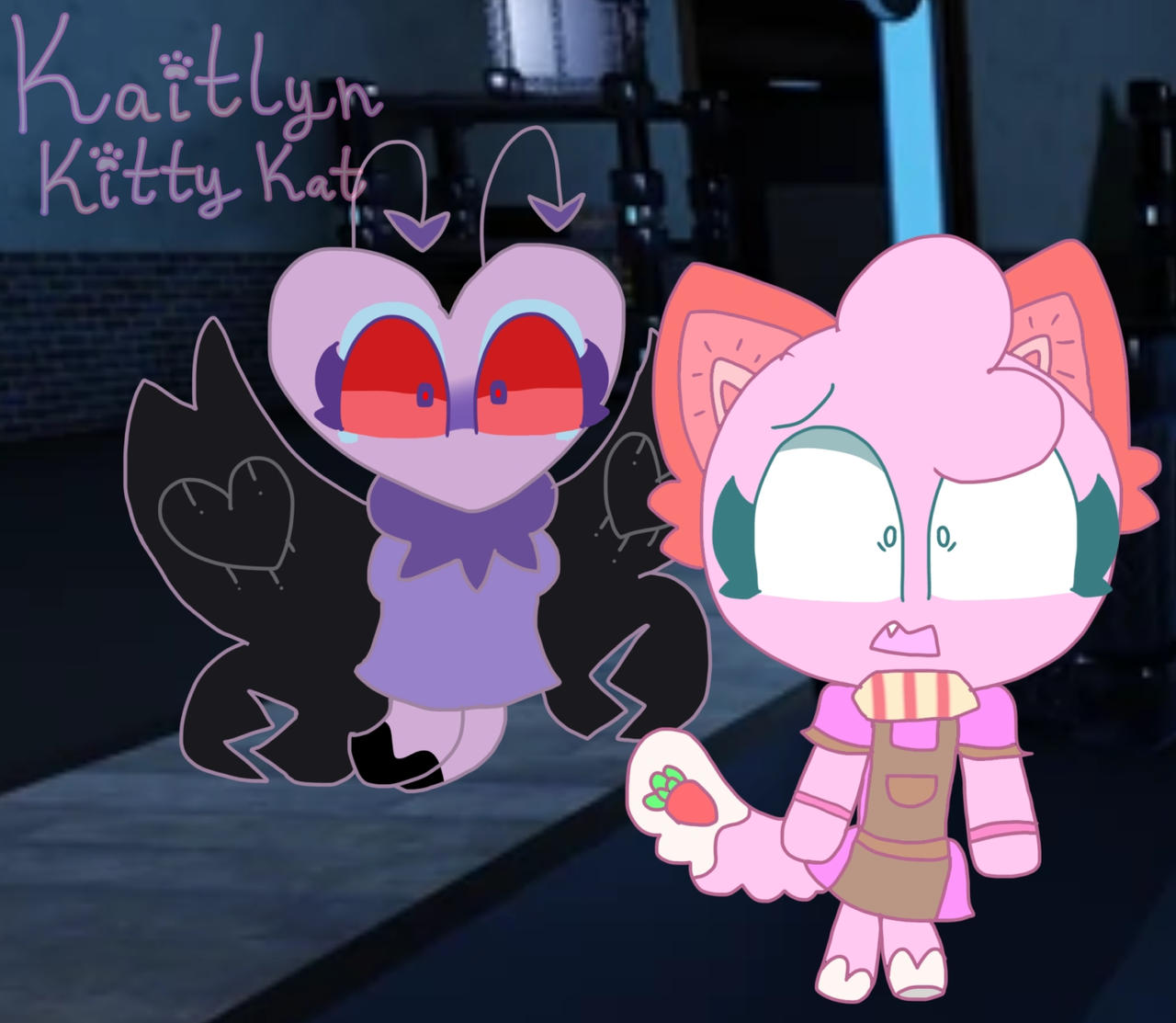 Rosie Distracts Twisted Flutter Dw Oc By Kaitlynkitty13 On Deviantart