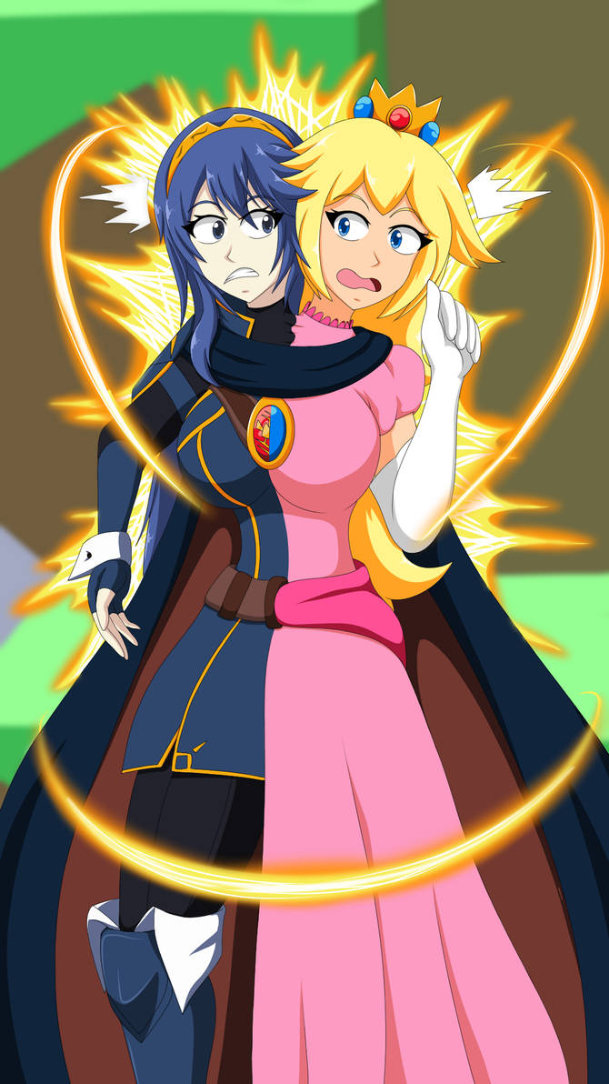 Lucina Vs Peach Conjoin Fight By Omaendo On Deviantart