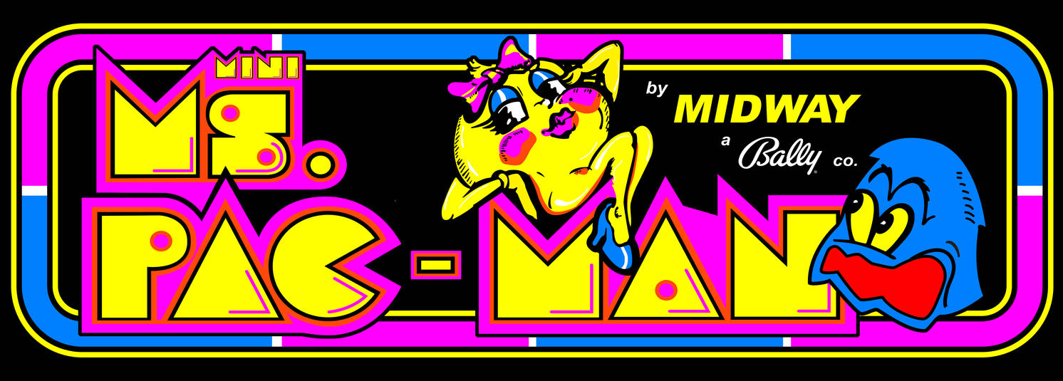 Ms Pacman Marquee By Banesbox On Deviantart