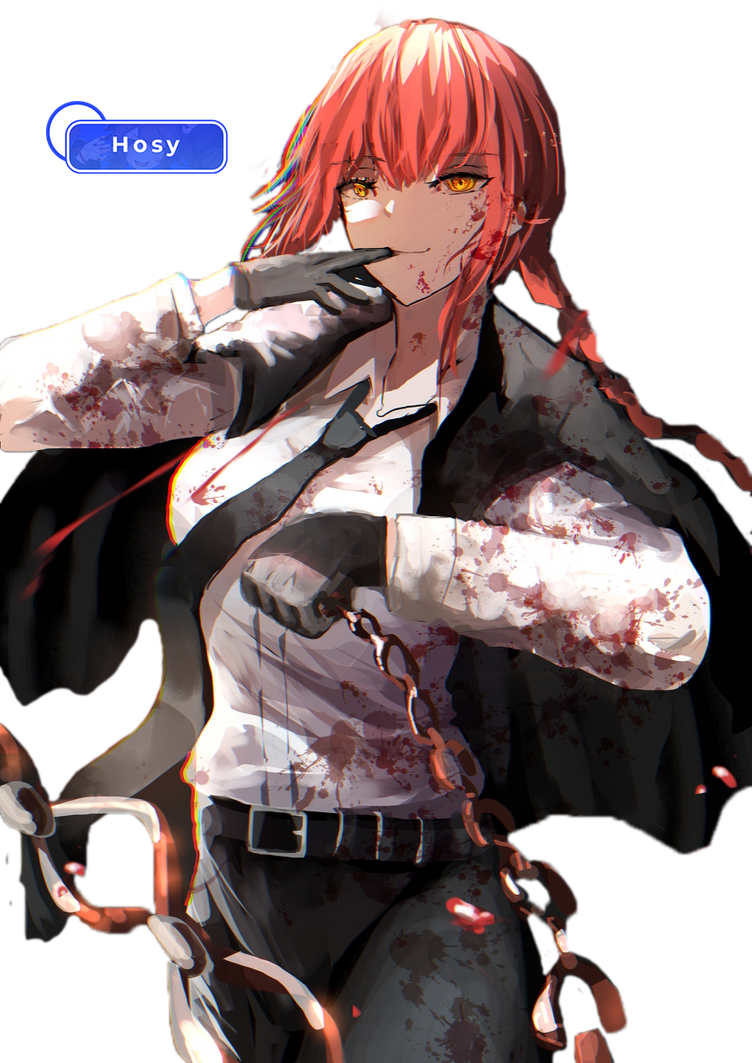 Makima Chainsaw Man Render by Hosyxx on DeviantArt Makima Chainsaw Man Render by Hosyxx on DeviantArt