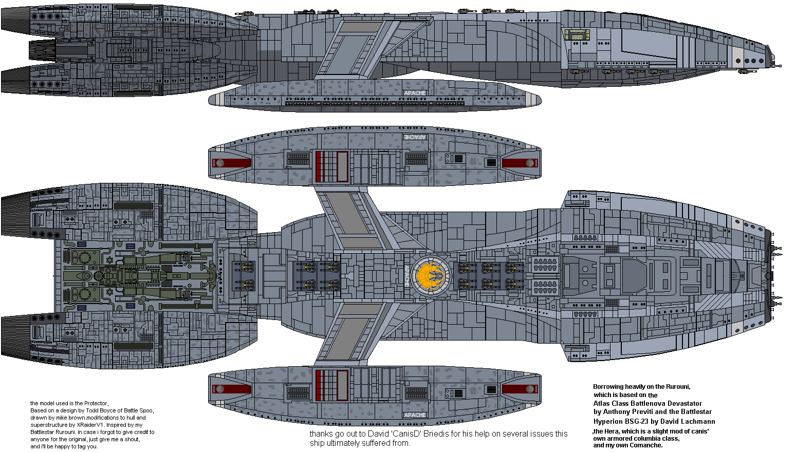 UED Earth Battlestar Apache by XRaiderV1 on DeviantArt
