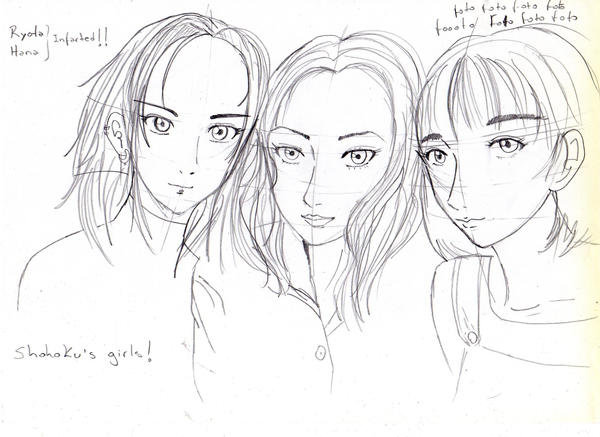 Shohoku Girls by Sumeragi-Dan on DeviantArt
