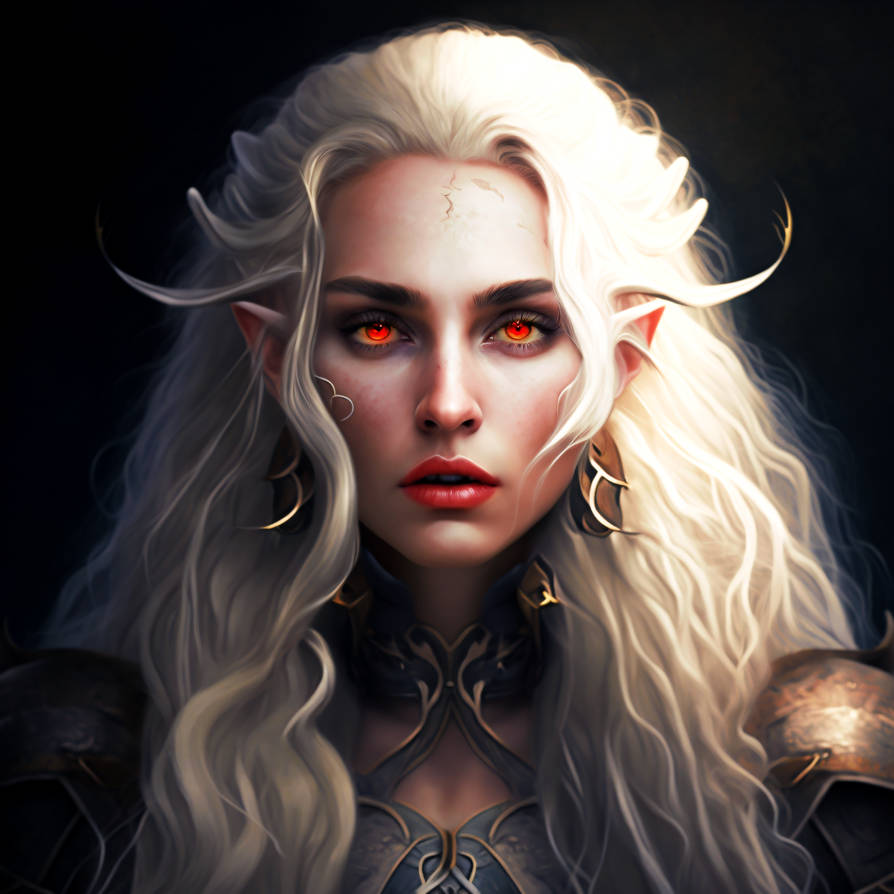 Elven Warrior Set Part I Portrait By Workswithai On Deviantart