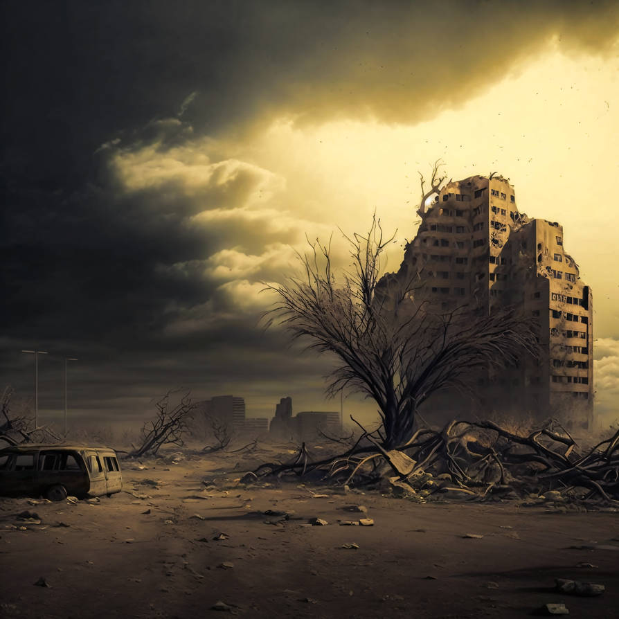 Post Devastation Set Scene 2 By Workswithai On Deviantart