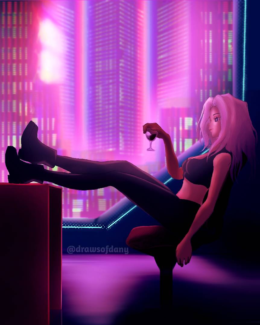 My Oc Candy Chilling By Drawsofdany On Deviantart