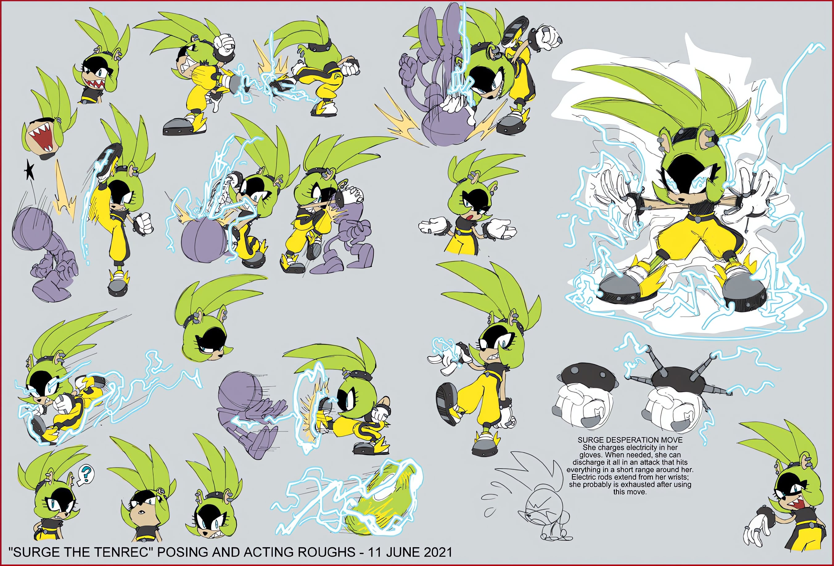 Surge The Tenrec Concept Art By Manuztur On Deviantart