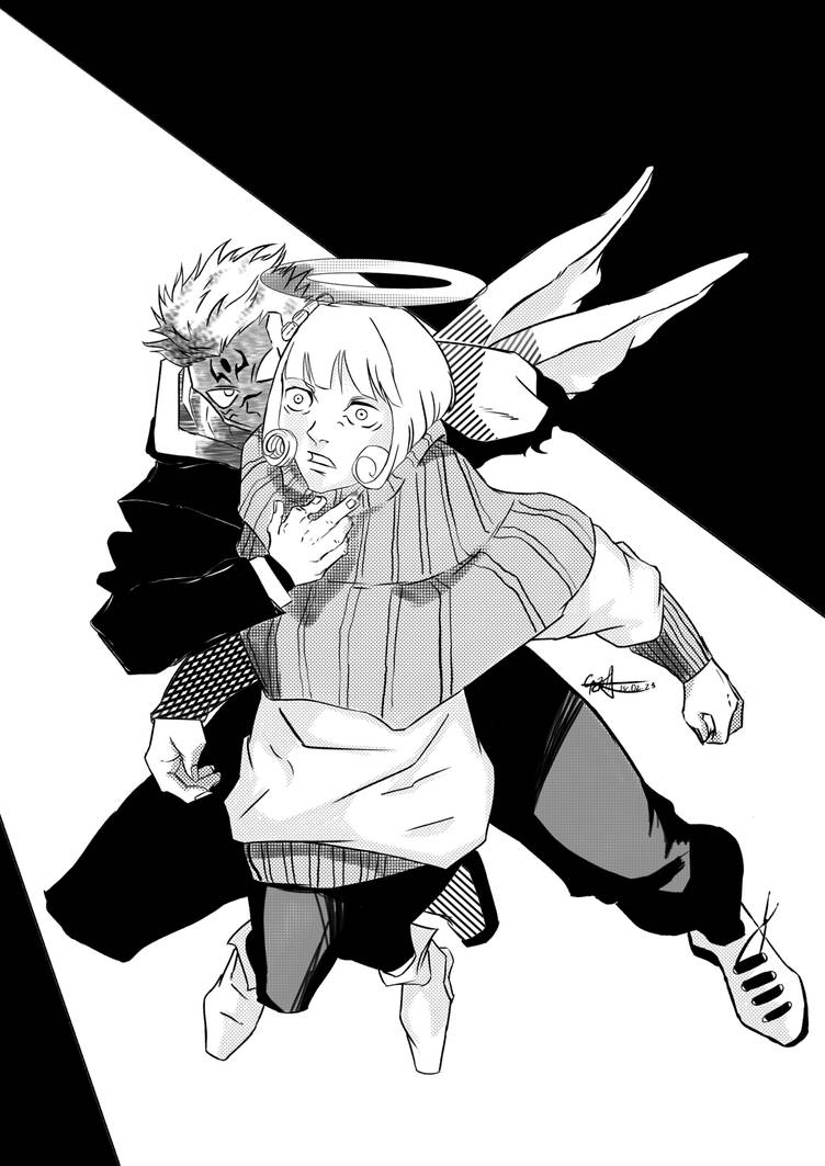Itadori Sukuna Hana Kurusu Manga By Grustnyy On Deviantart