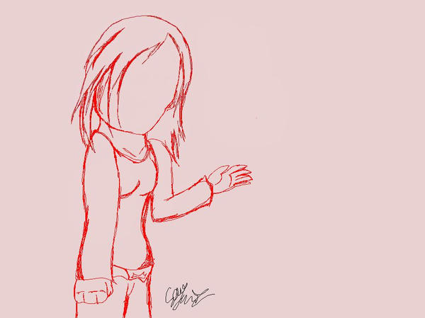 faceless girly by invader-miz on DeviantArt