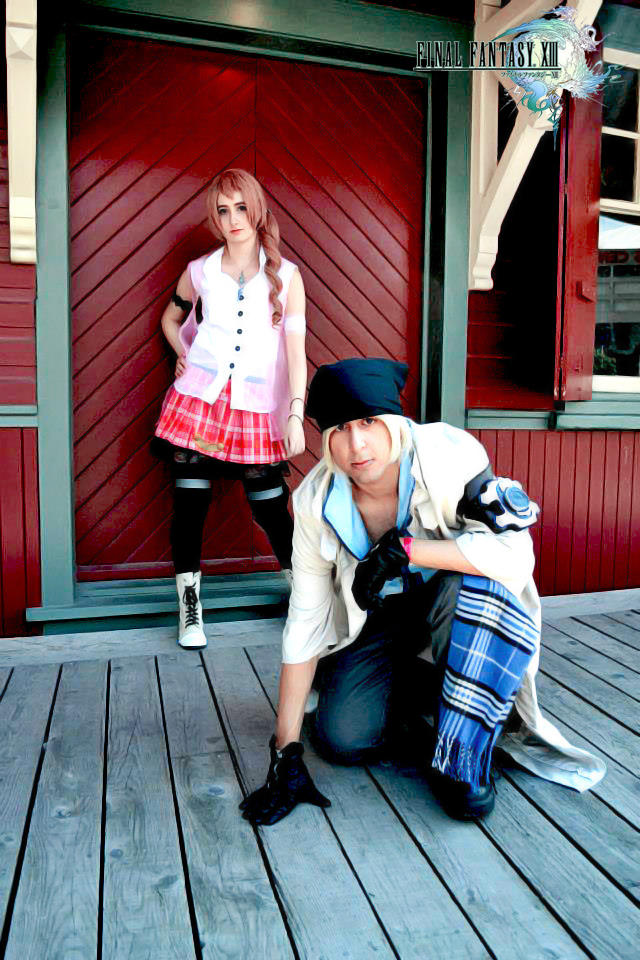 Snow And Serah Final Fantasy Xiii By Yamisasha On Deviantart