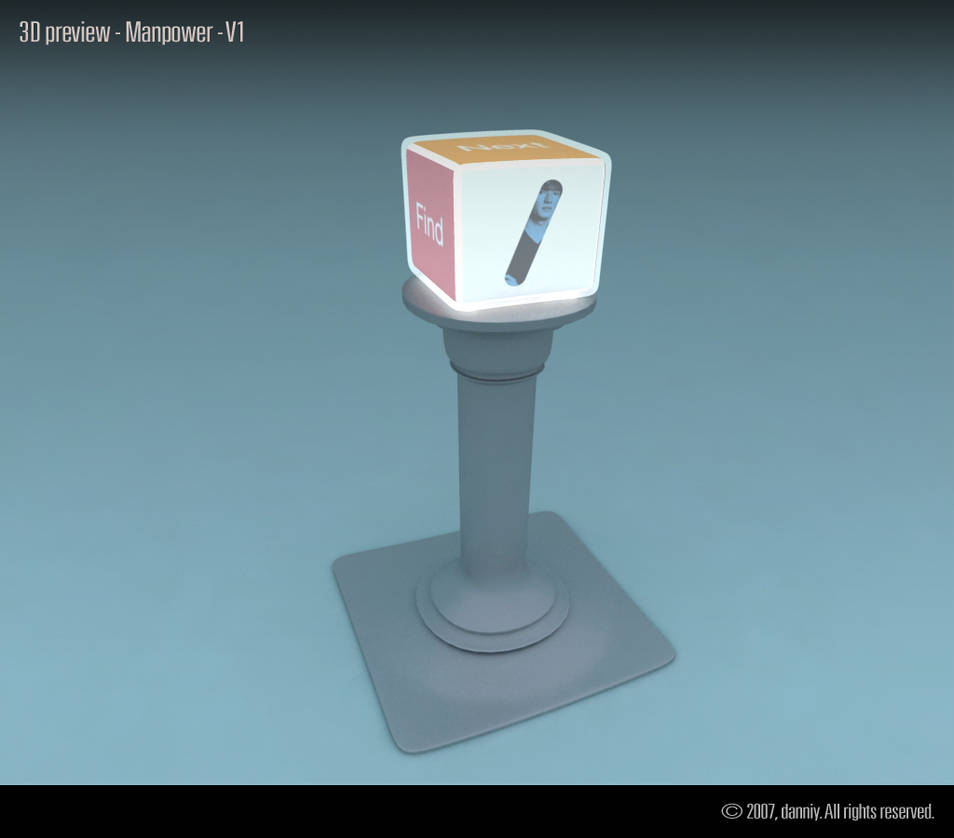 3D work - Manpower by danniz on DeviantArt