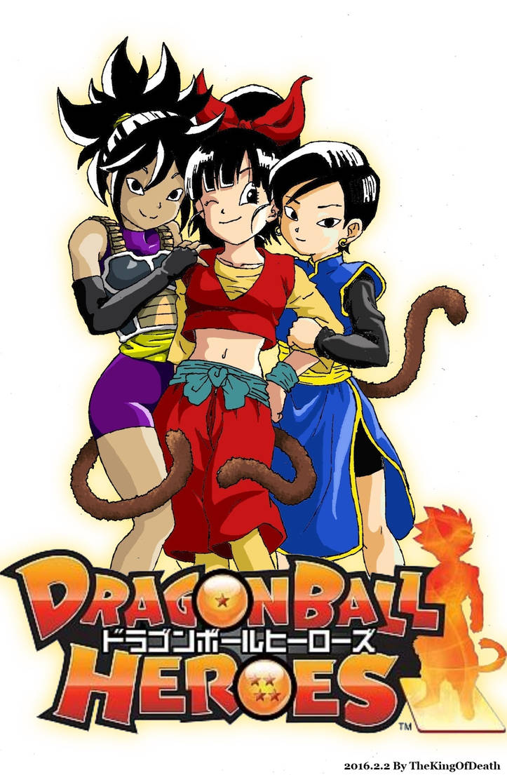 Dragon Ball Heroes Girls By Kiuzthekingofdeath On Deviantart