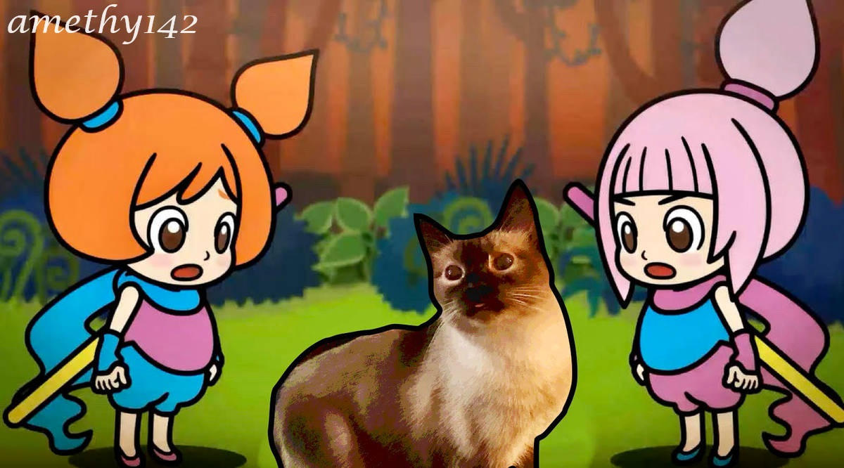 Kat And Ana Saw A Real Life Cat By Amethy142 On Deviantart