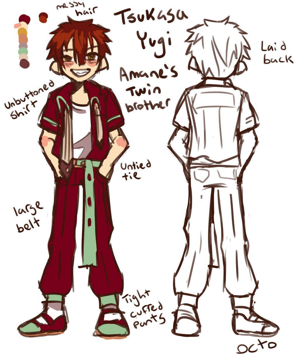 Tsukasa Yugi Ref By Scorpiuzz On Deviantart