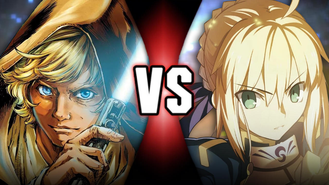 Luke Skywalker VS Artoria Pendragon (Alt) by Grandbull on DeviantArt Luke Skywalker VS Artoria Pendragon (Alt) by Grandbull on DeviantArt