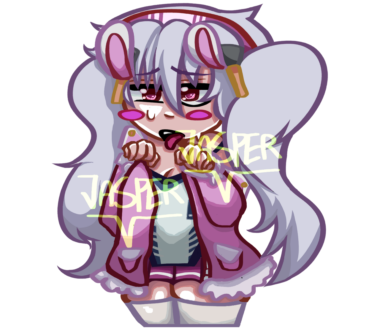 Lewd Laffey Keychain Design By Snailcolon3 On Deviantart
