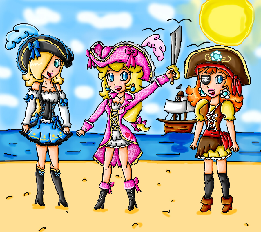 Princesses Pirates By Goddessprincesslulu On Deviantart