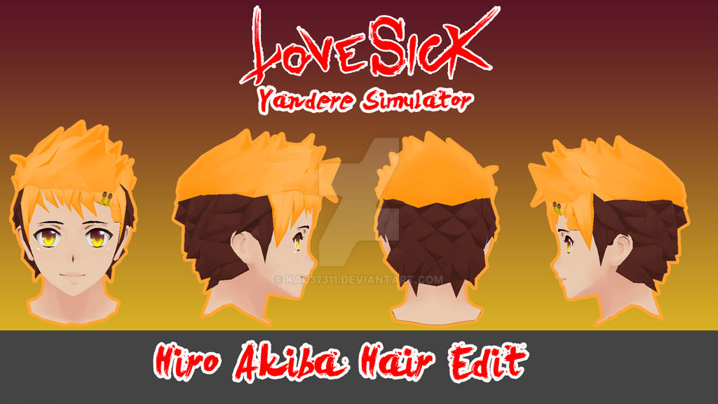 Hiro Akiba Hair Edit By Kau37311 On Deviantart
