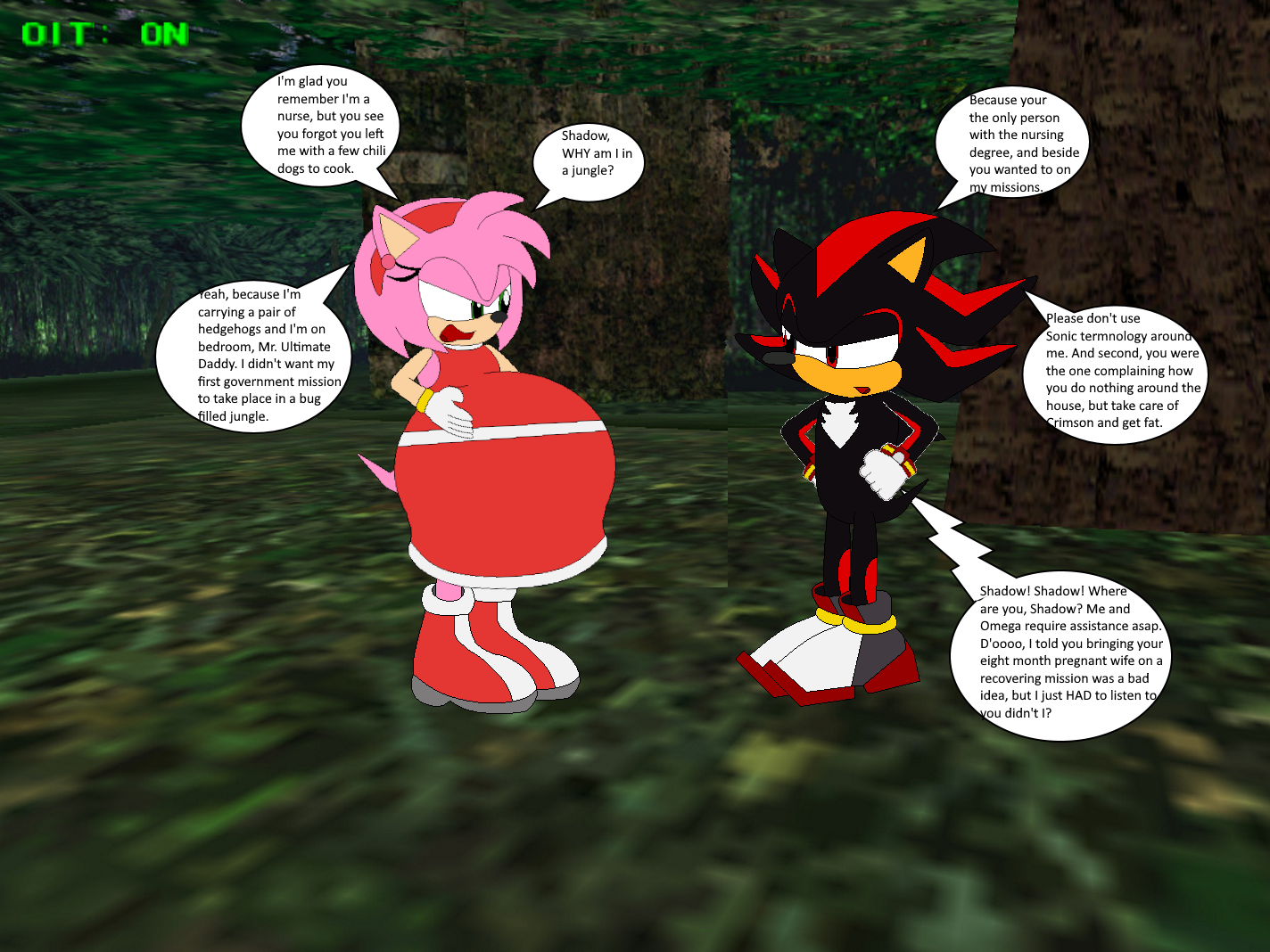 Amy Ate Sonic And Shadow