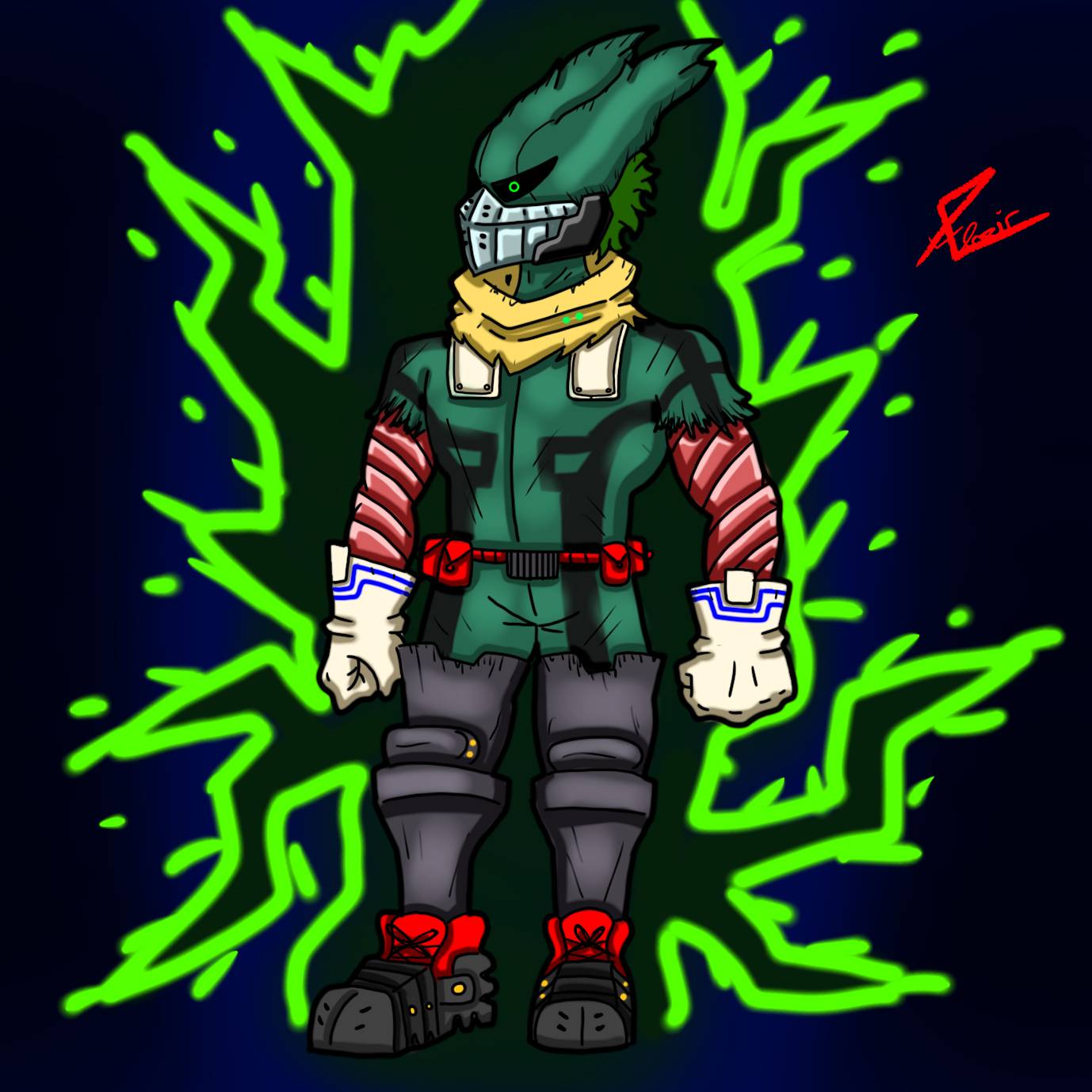 Dark Deku By Criptohunter On Deviantart
