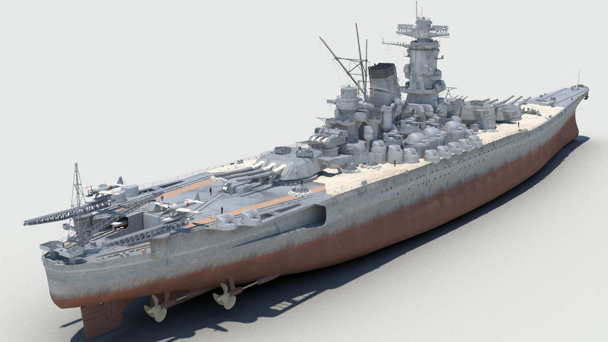 Battleship Yamato By Kremel On DeviantArt battleship-yamato-by-kremel-on-deviantart