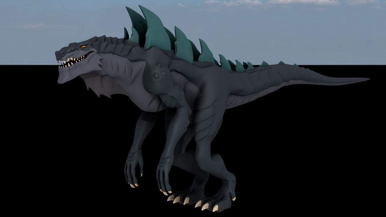 Zilla Jr Godzilla The Series 3d Model By Thefilmcore On Deviantart